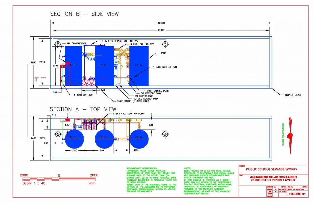 Design Drawings WWT Systems | HEI Group